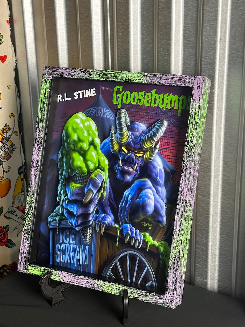 Goosebumps 11x14 Inch Shadowbox - Etsy
