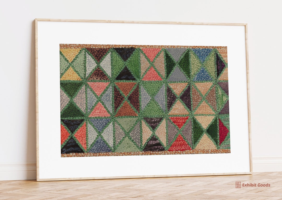 Mavis | Printable Art | Vintage Textile Wall Art | Exhibit Goods ...