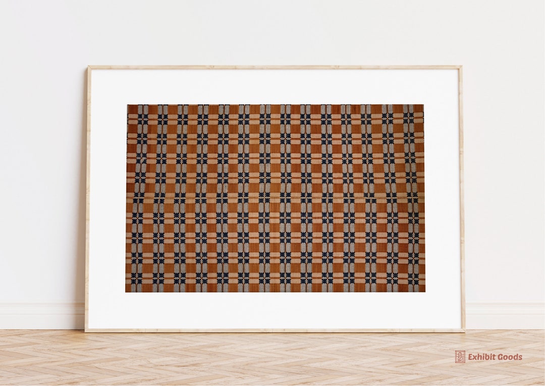 Edith | Printable Art | Vintage Textile Wall Art | Exhibit Goods ...