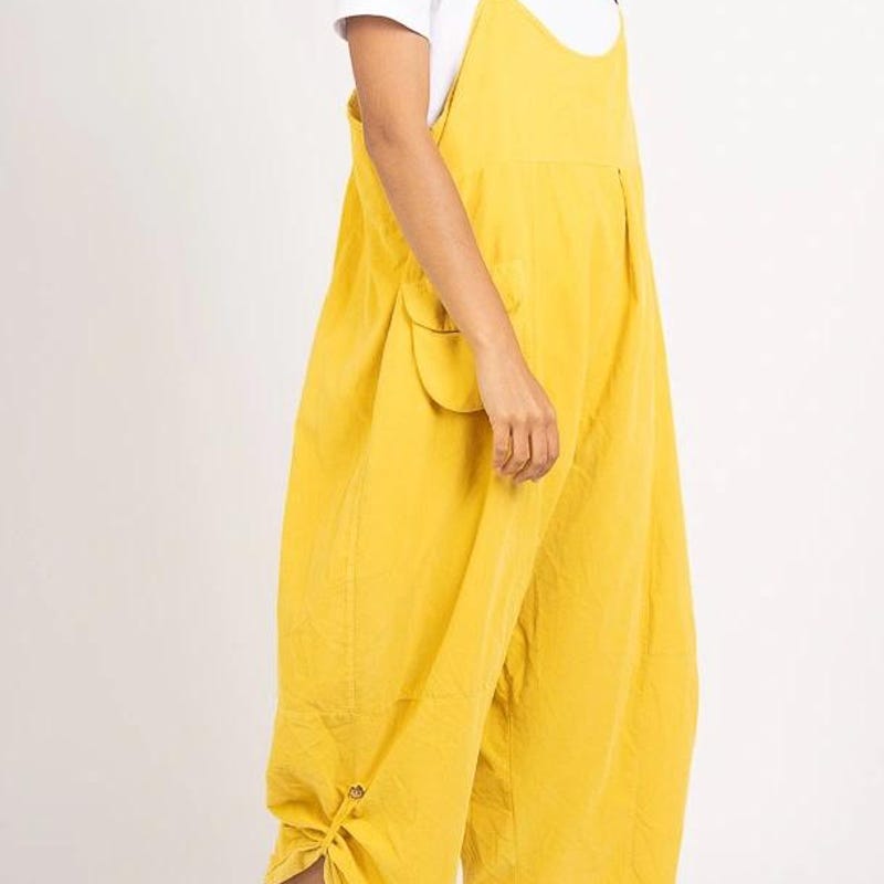 Yellow Jumpsuit - Etsy