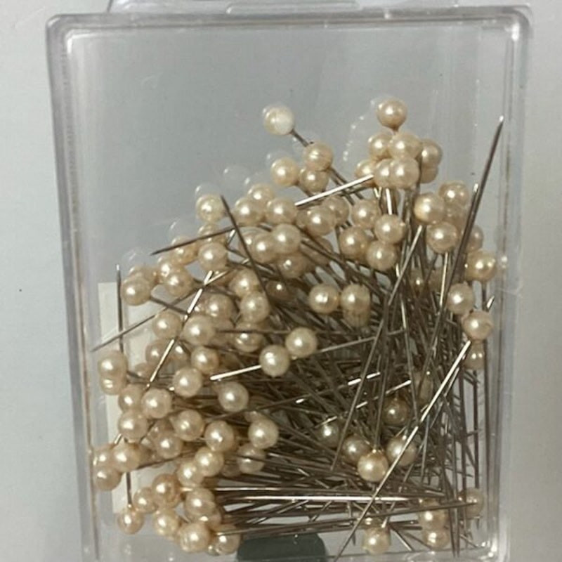 Pearl Head Pins - Etsy