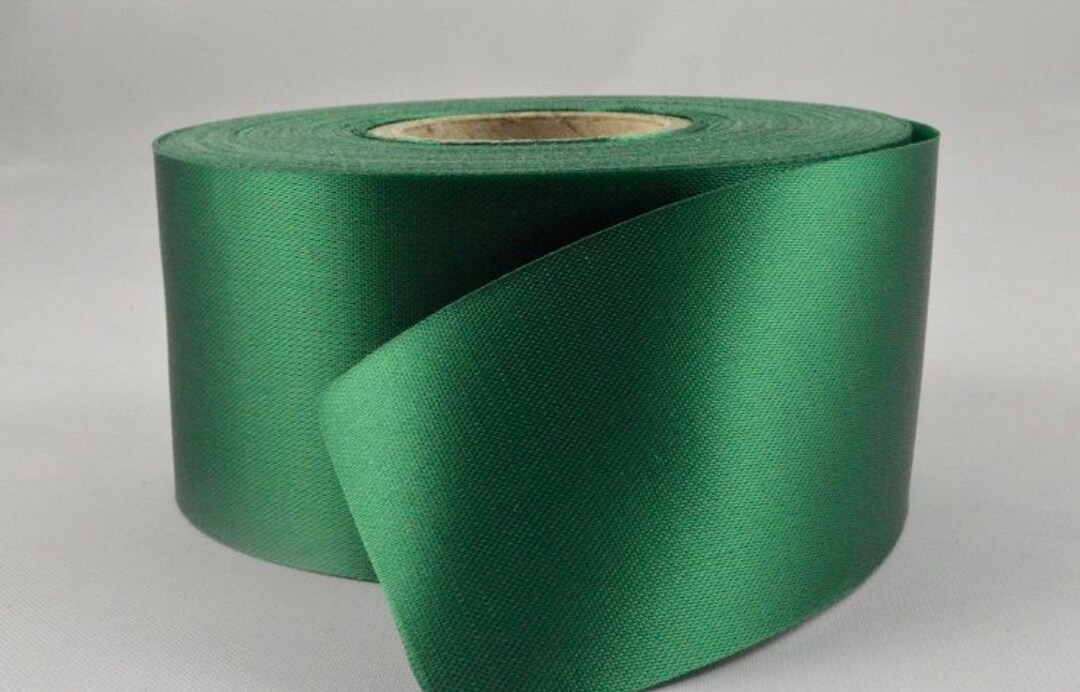Emerald Green Satin Ribbon - Etsy