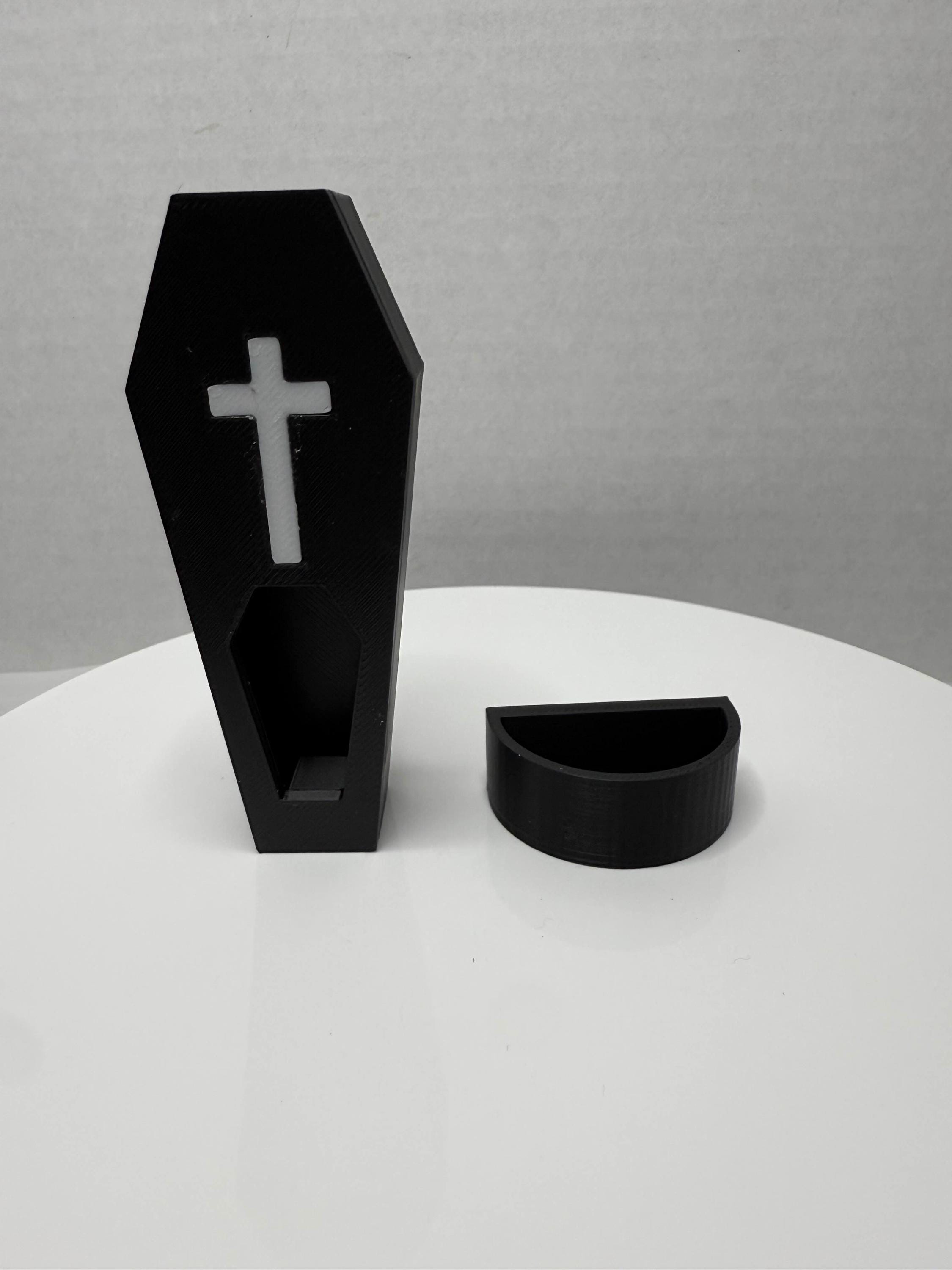 Gothic Chapel Jumping Spider Enclosure – With Coffin Hide, Feeding Dish ...