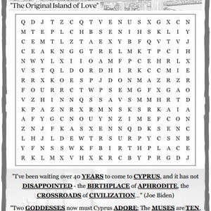 Around the World Word Search Puzzles Vol.3 - Etsy