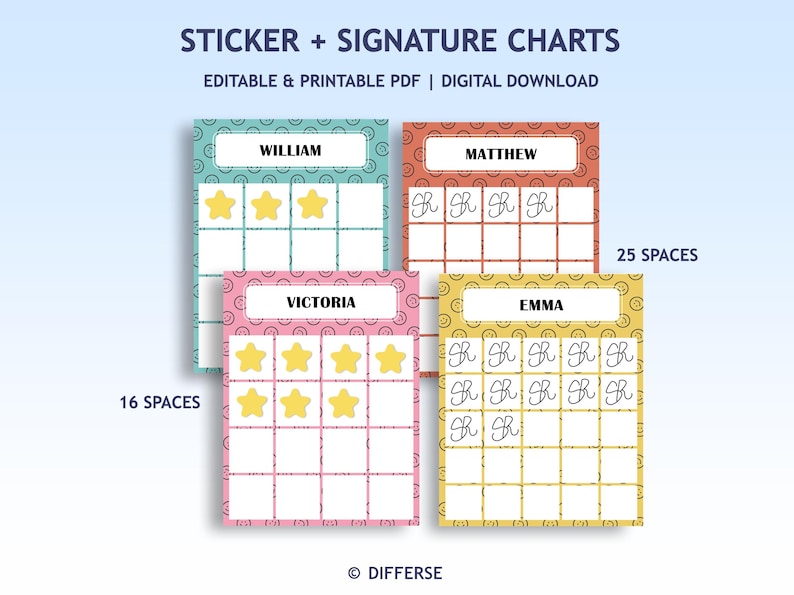 Classroom Sticker Chart | Incentive Chart | Behavior Sticker Chart ...