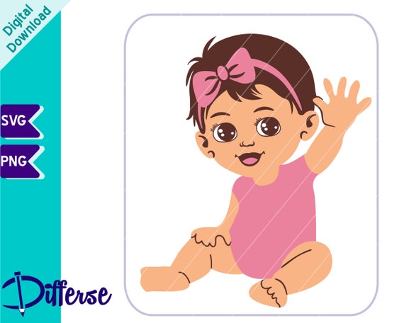 Cute Baby Waving
