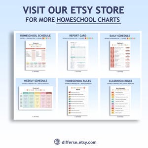 Editable Homeschool Report Card | Report Card Template | Homeschool ...