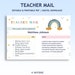 Teacher Note Home | Teacher Mail | Teacher Appreciation Note | Teacher ...