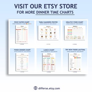 Autism Food Chart | Food Therapy | Fussy Eater Chart | Try New Foods ...