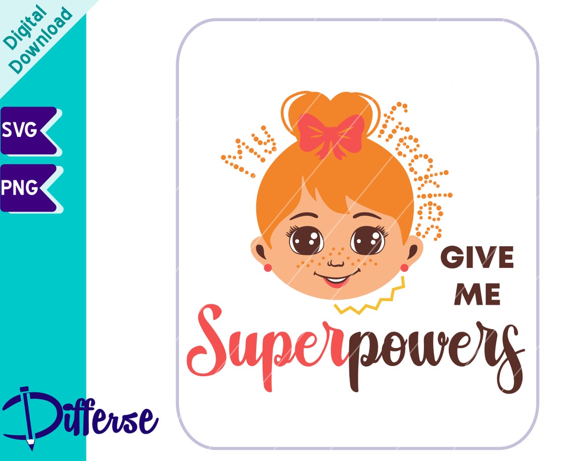 My Freckles Give Me Superpowers SVG SVG Cut File & PNG - Etsy