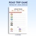 Printable Road Trip Game | Car Games | Counting Colored Cars | Car ...