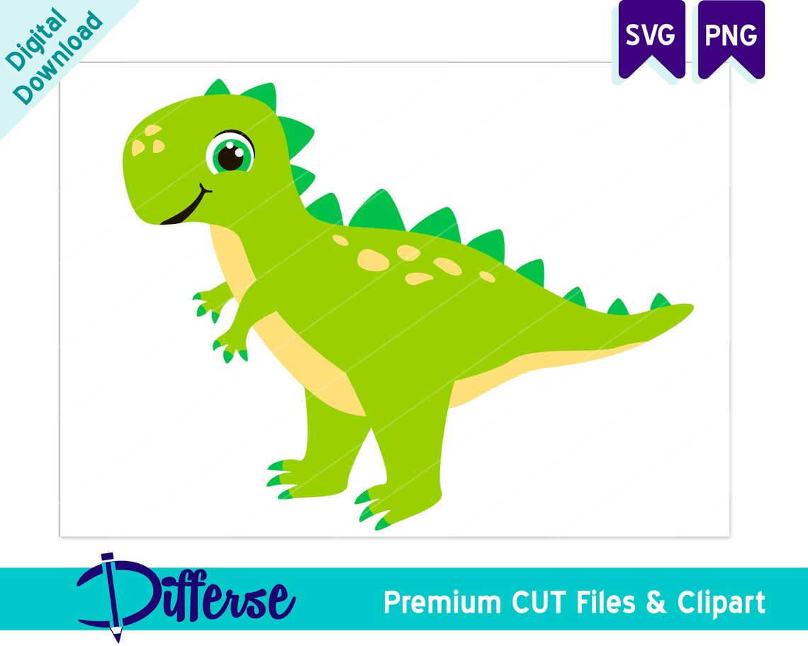 T-rex SVG SVG Cut File & PNG Dinosaur Svg Dinosaur | Etsy
