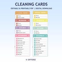Cleaning Checklist With Pictures, Adhd Cleaning Checklist, Autism ...