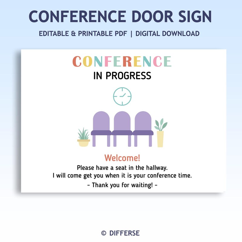 Conference Welcome Sign - Etsy
