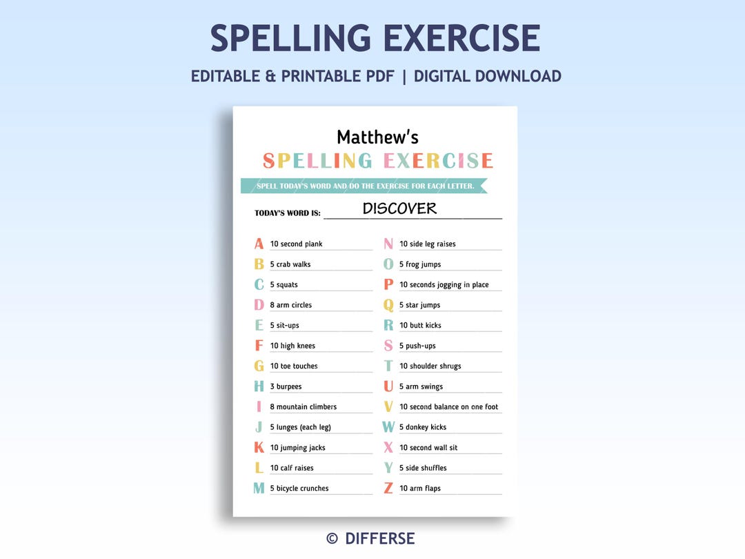 Spelling Workout Game | Kids Spelling Game | Spelling Words | Spelling ...