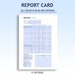 Homeschool Report Card | Grade Card Template | Editable Report Card ...
