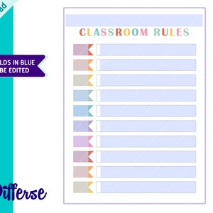 Classroom Rules Class Rules Classroom Rules Sign in This Classroom ...