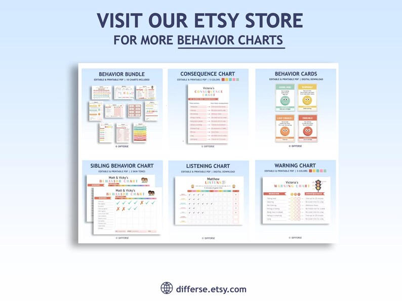 Classroom Behavior Chart | Behavior Card | Behavior Tracker ...