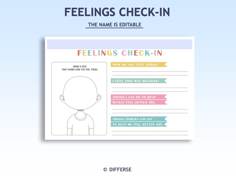 Feelings Check in | Wellness Check in | Coping Skills | How Are You ...