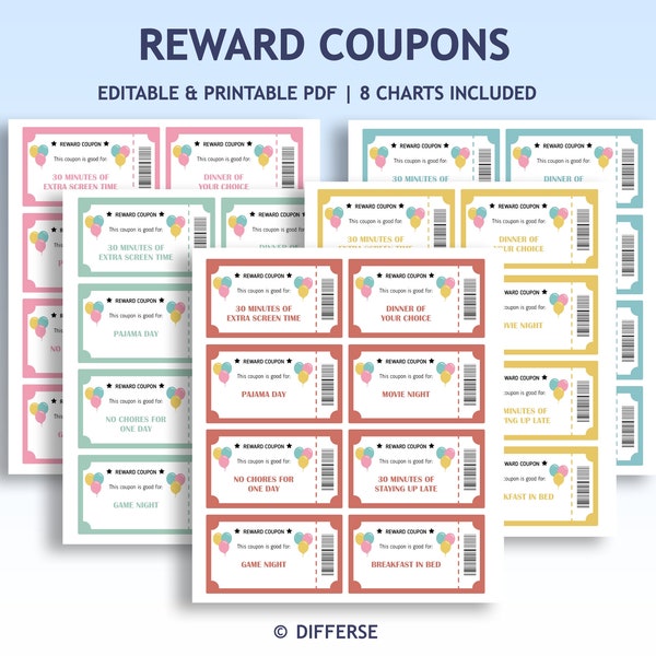 Reward Coupons - Etsy