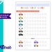 Printable Road Trip Game Car Games Counting Colored Cars Car Color ...
