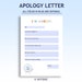 Kids Apology Letter | Letter of Apology | Apology Template | Apology ...