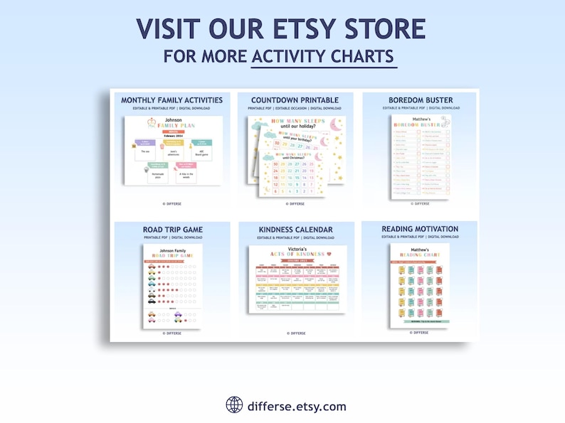 Favorite Things List | Printable Gift List | My Favorites Survey ...