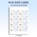 Play Date Cards | Kids Contact Cards | Calling Card for Kids| Lets Play ...