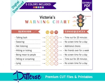 SUPER MARIO Reward Chart Printable Mario Behavior Chart Daily Chore ...