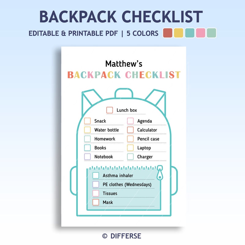 Kindergarten Backpack - Etsy