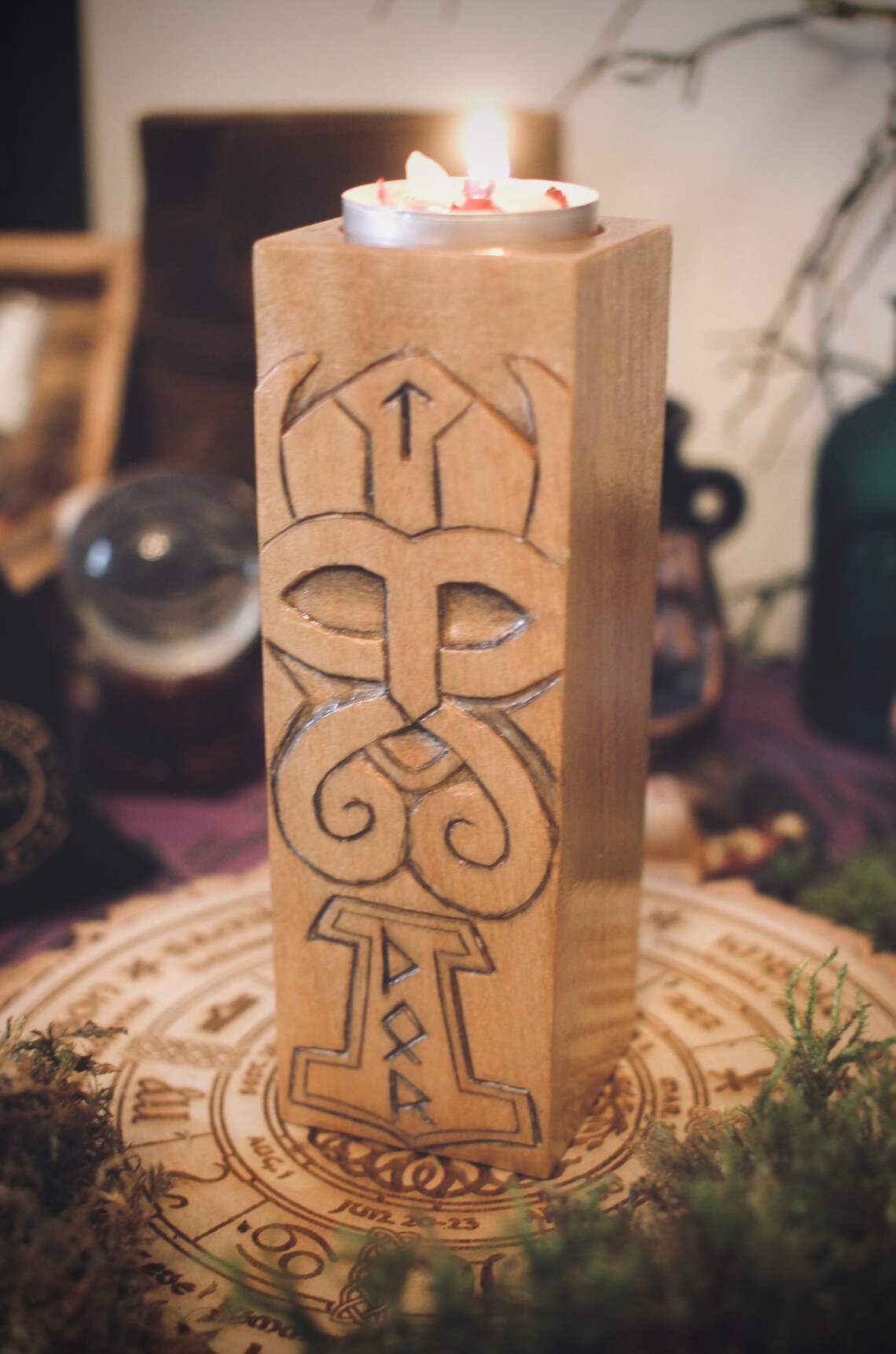 Thor Nordische Götter Altar Totem | Etsy