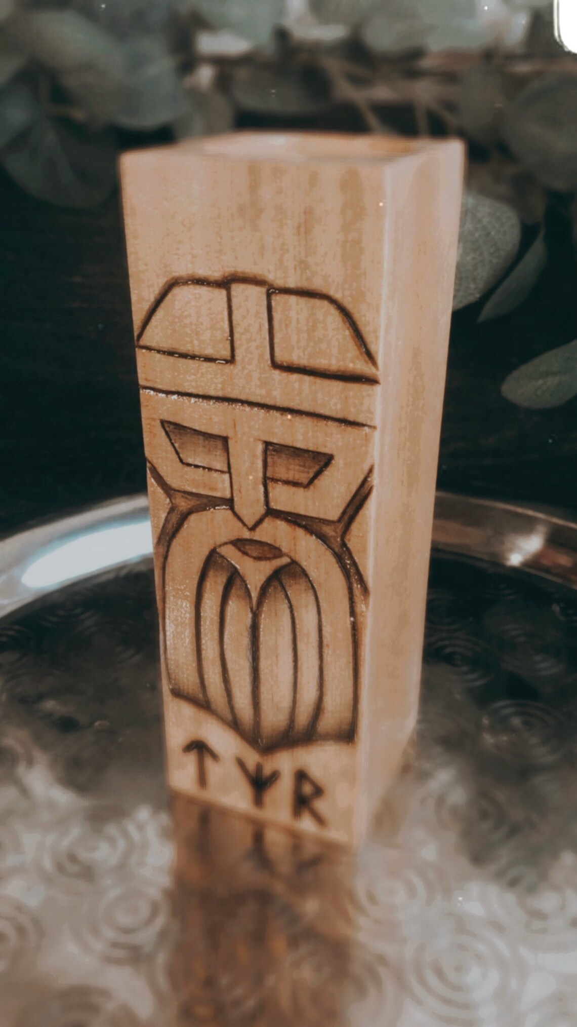 Tyr Altar Totem Norse Mythology | Etsy