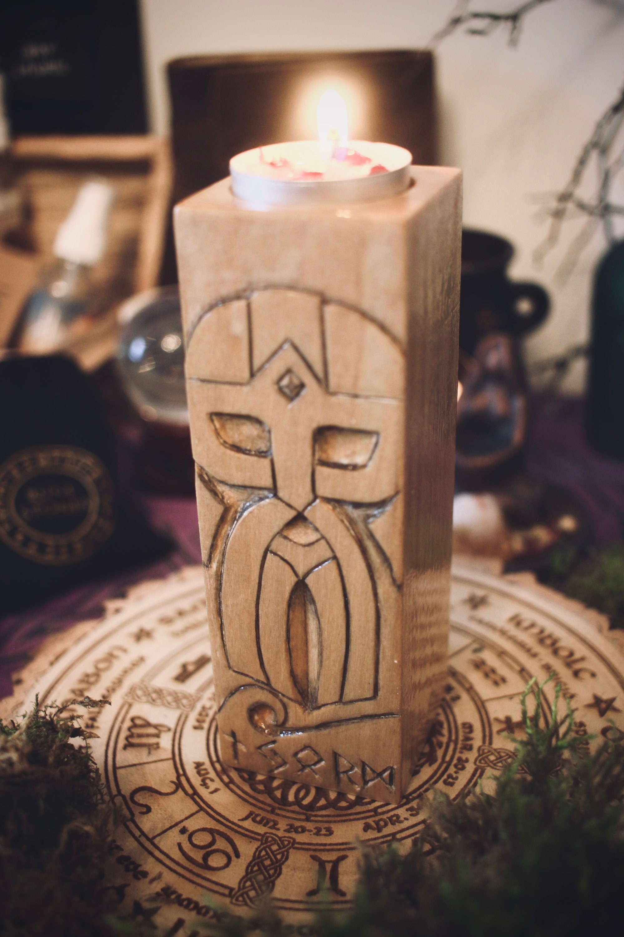 Njord Nordische Götter Altar Totem | Etsy