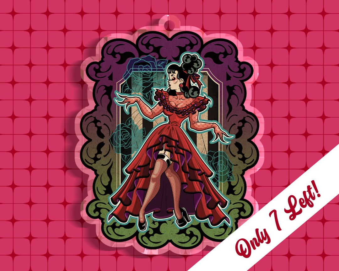 Lydia Deetz | Acrylic Charm - Etsy