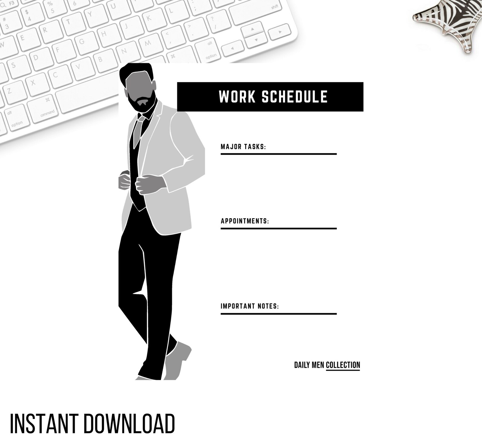 Work Schedule / Printable Digital Download / Printable - Etsy
