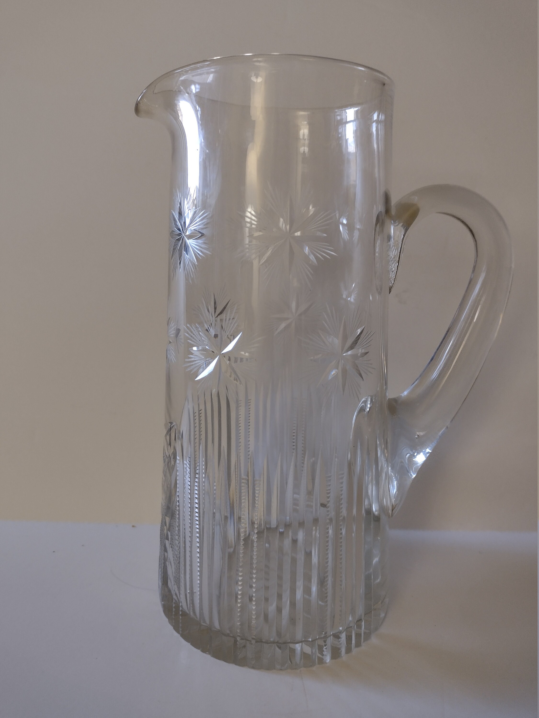 Drink & Barware 44oz Vintage Mid Century Modern Etched Atomic Starburst ...