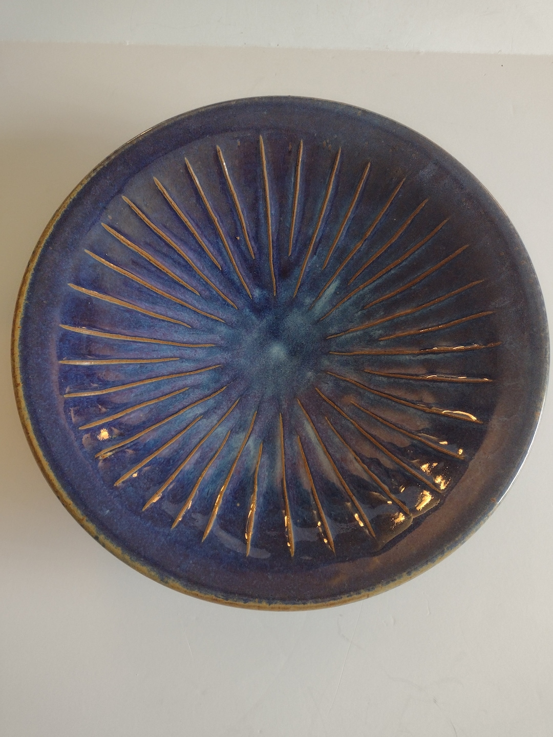 Large Hamilton Williams Blue Art Bowl - Etsy