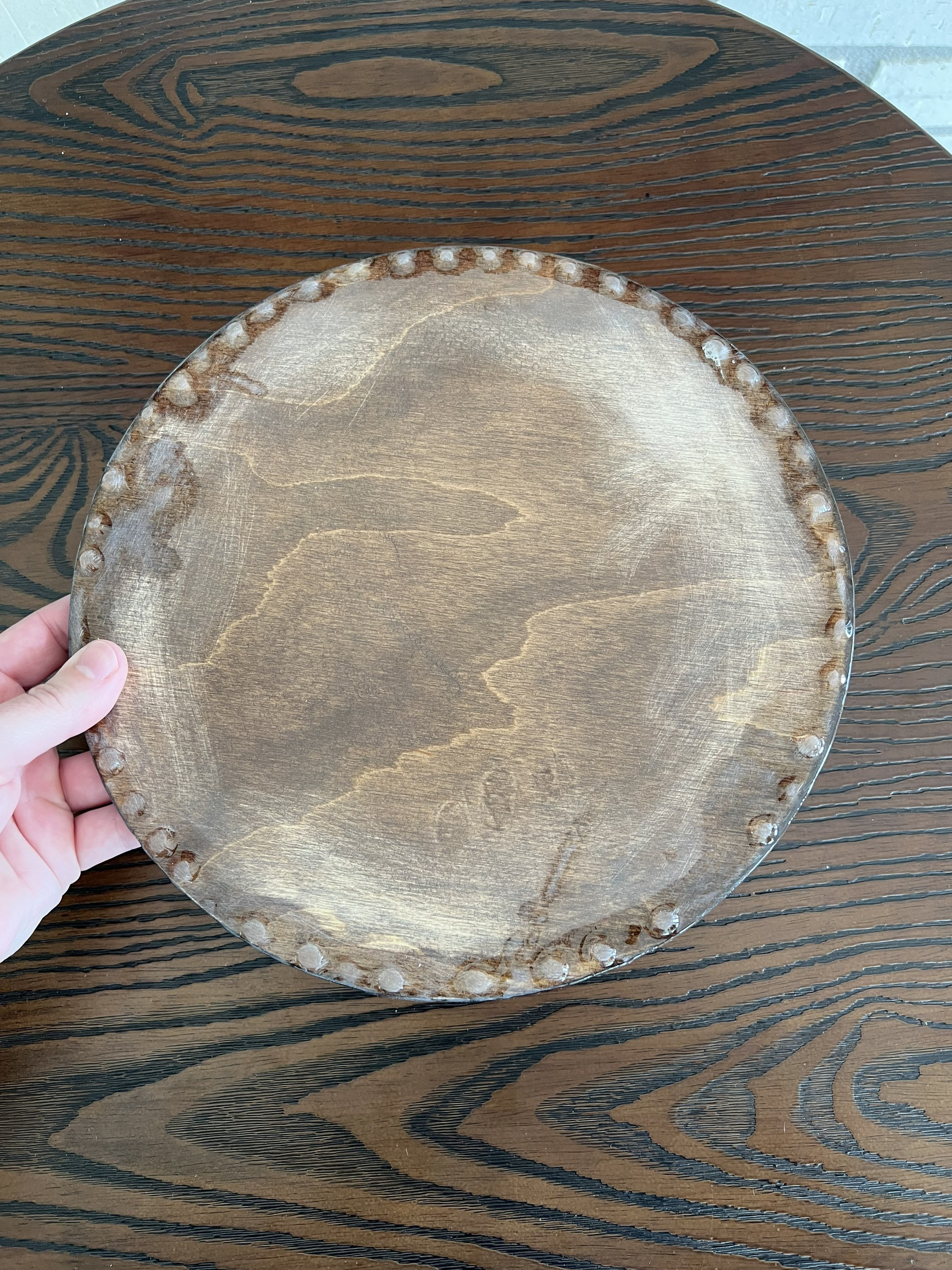 10 Inch Circle Alcohol Ink Wood Panel With Resin clouds - Etsy