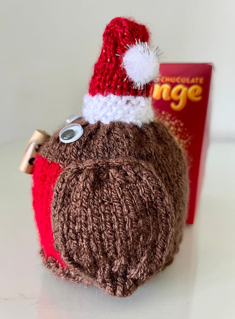 Robin Chocolate Orange Cover Knitting Pattern (Instant Download) - Etsy UK