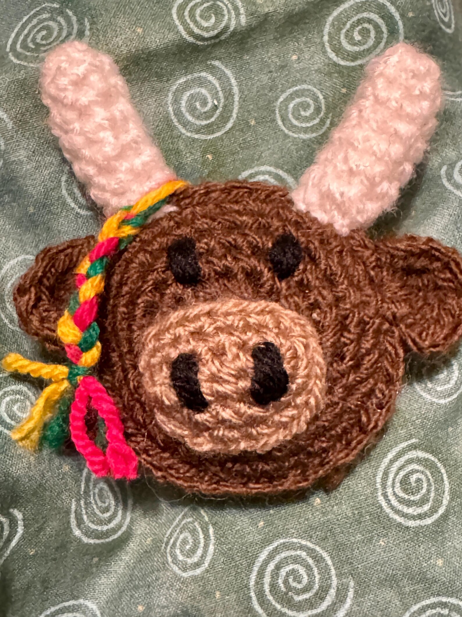 Highland Cow & Bull - Crochet Pattern for Keyring, Plant Poke, Pin or ...