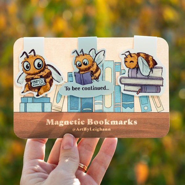 Bee Bookmark - Etsy