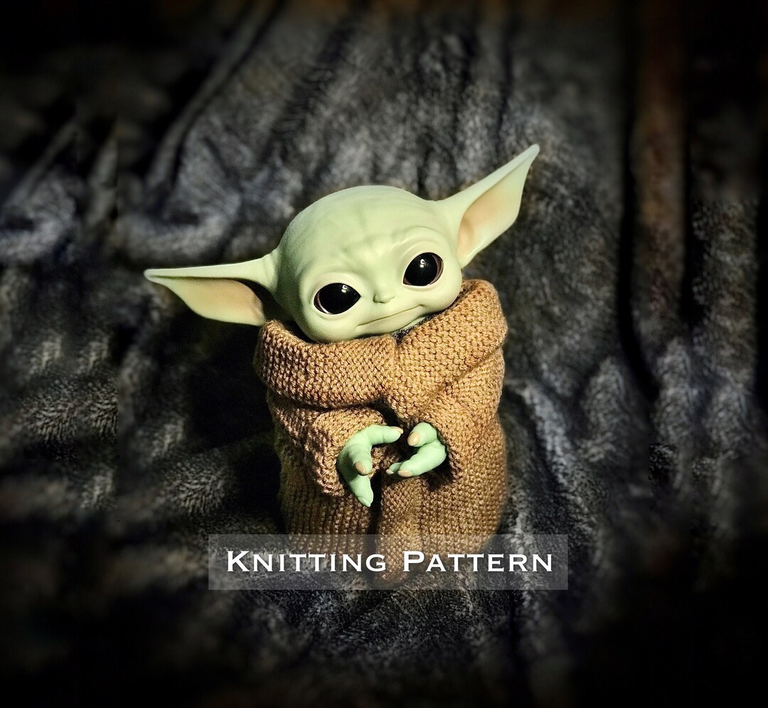 Knitting Pattern Original Robe for Grogu / Baby Yoda - Etsy