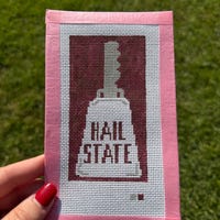 Wellesley College "women Who Will" Needlepoint Canvas - Etsy