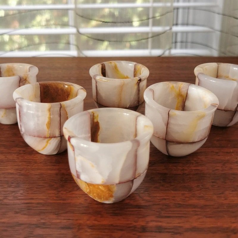 Stone Shot Glasses - Etsy