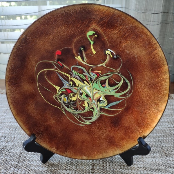 Enamel Copper Plate - Etsy Canada