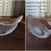Pukeberg Art Glass Gondola Bowls Set of 2 Textured Ice Icicle ...