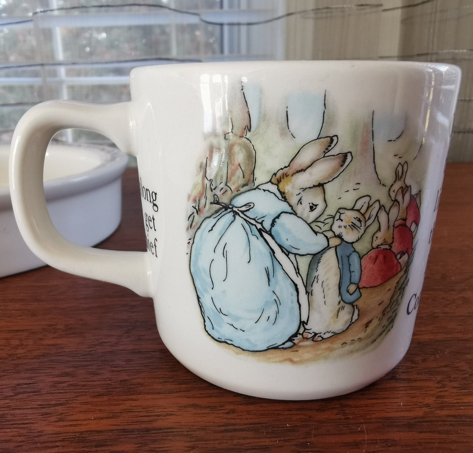 Wedgwood Peter Rabbit Set of 3 Vintage Etruria Barlaston Bone - Etsy