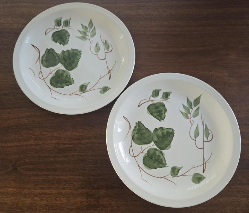 Simpsons Vogue Diana Legh Dinner Plates, Set of 2 Vintage Made in ...