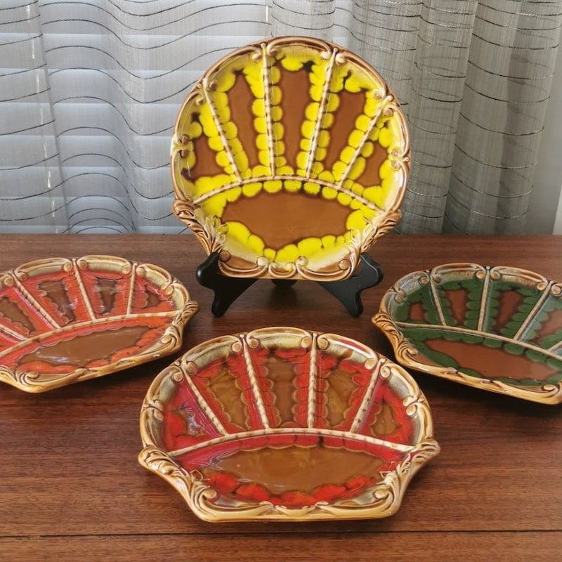 Shell Shaped Plates - Etsy