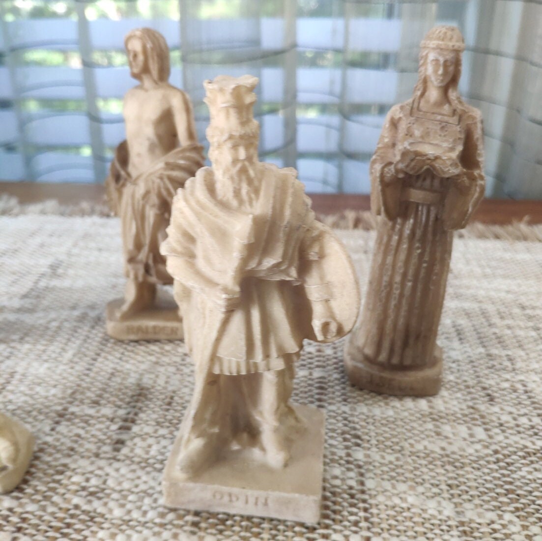 Legendary Heroes and Norse Gods Set of 5 Figurines Statues in - Etsy